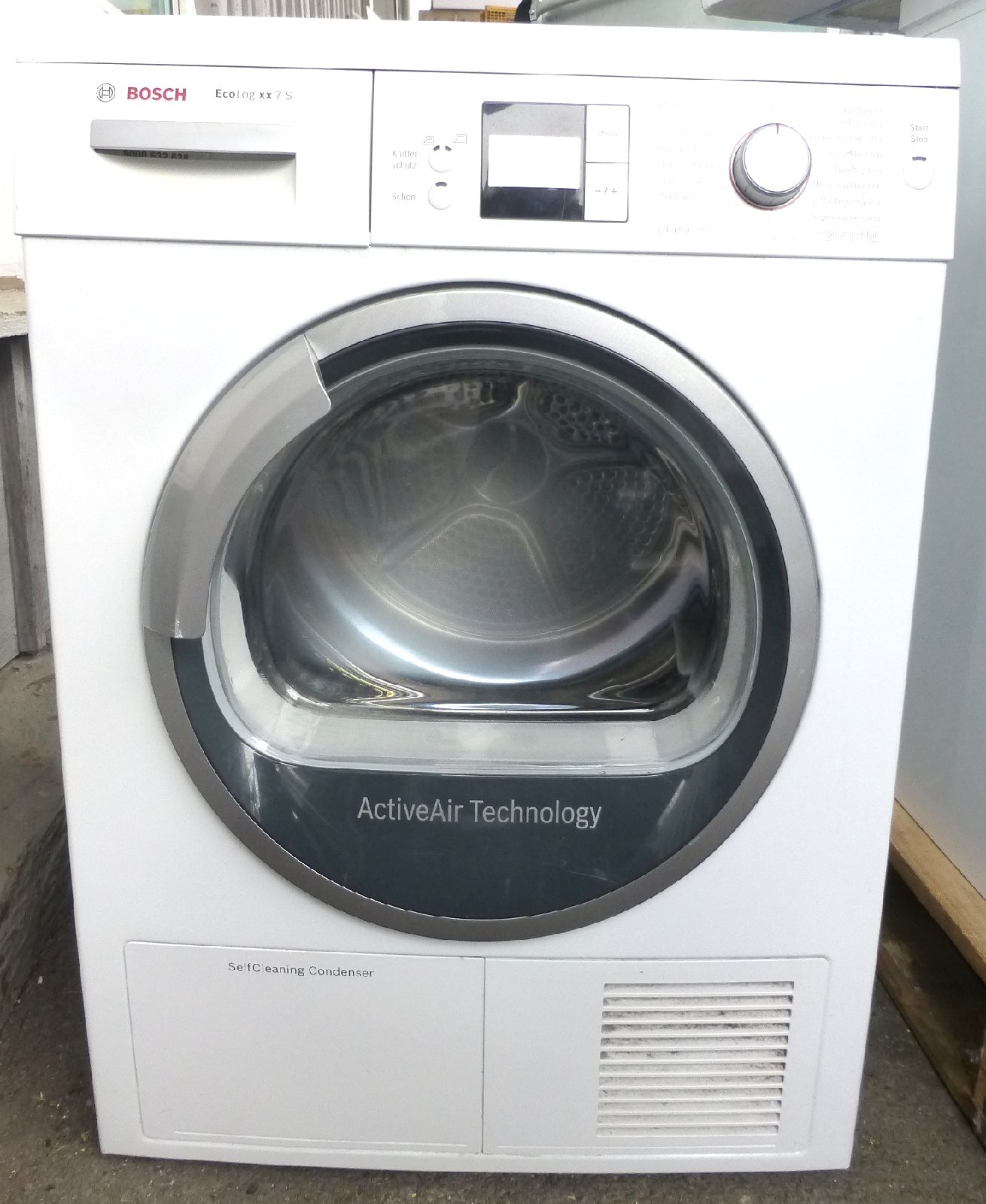 Trockner Bosch Eco Logixx 7S Wäschetrockner AcitveAir Technology Wäsche ...