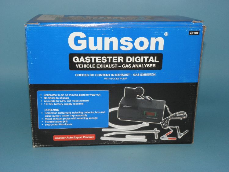 GUNSON G4125 Gastester digital Abgastester neuwertig OVP | eBay