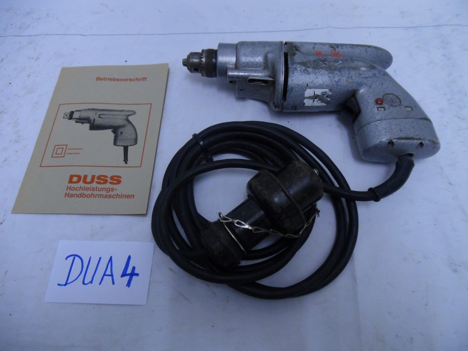 1x Duss-Duax Bohrmaschine ZSS 8II 220V 350W ex Bundeswehr (Dua4) | eBay.de