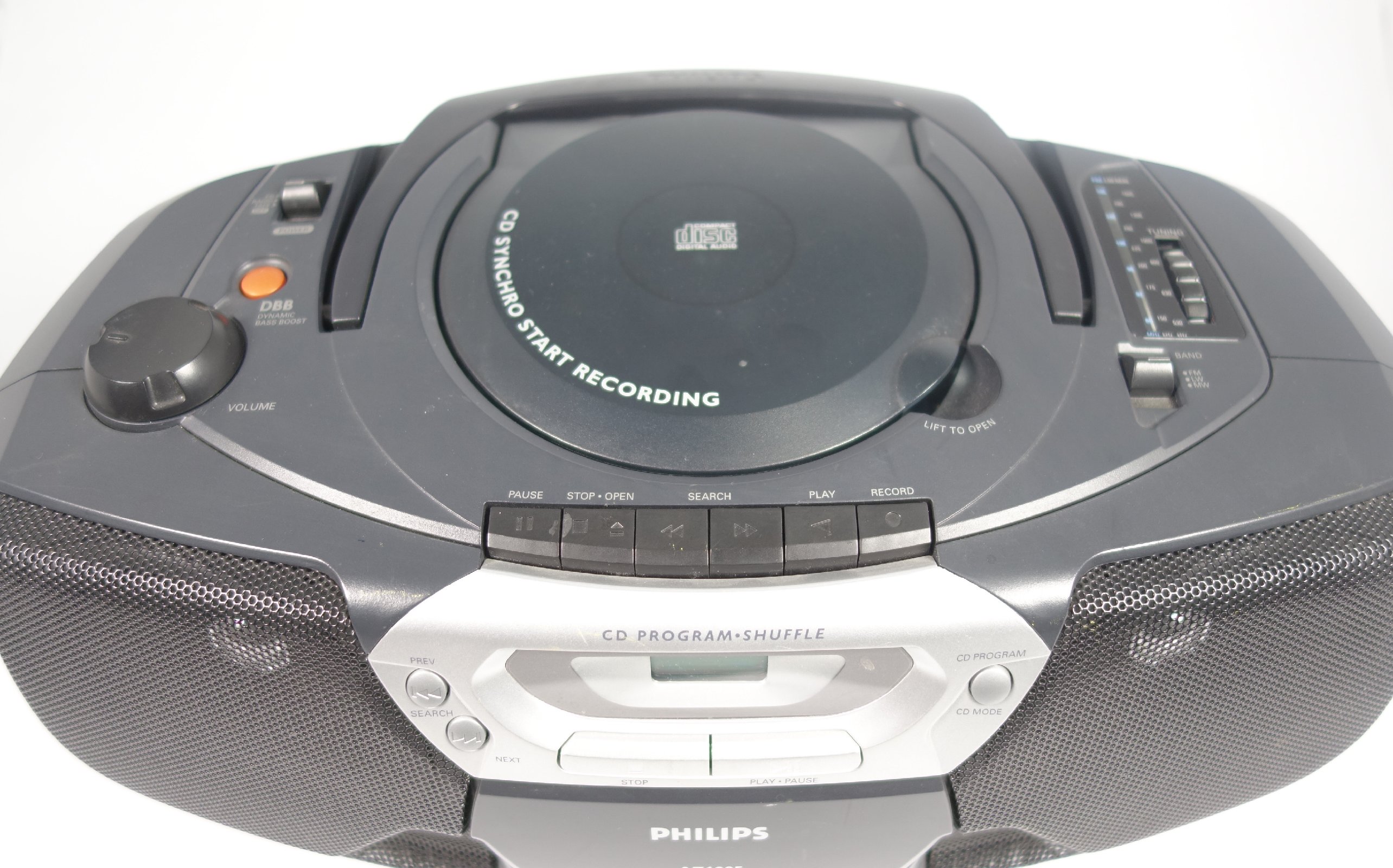 PHILIPS AZ1005 TRAGBARER CD PLAYER RADIO CASSETTE RECORDER | eBay