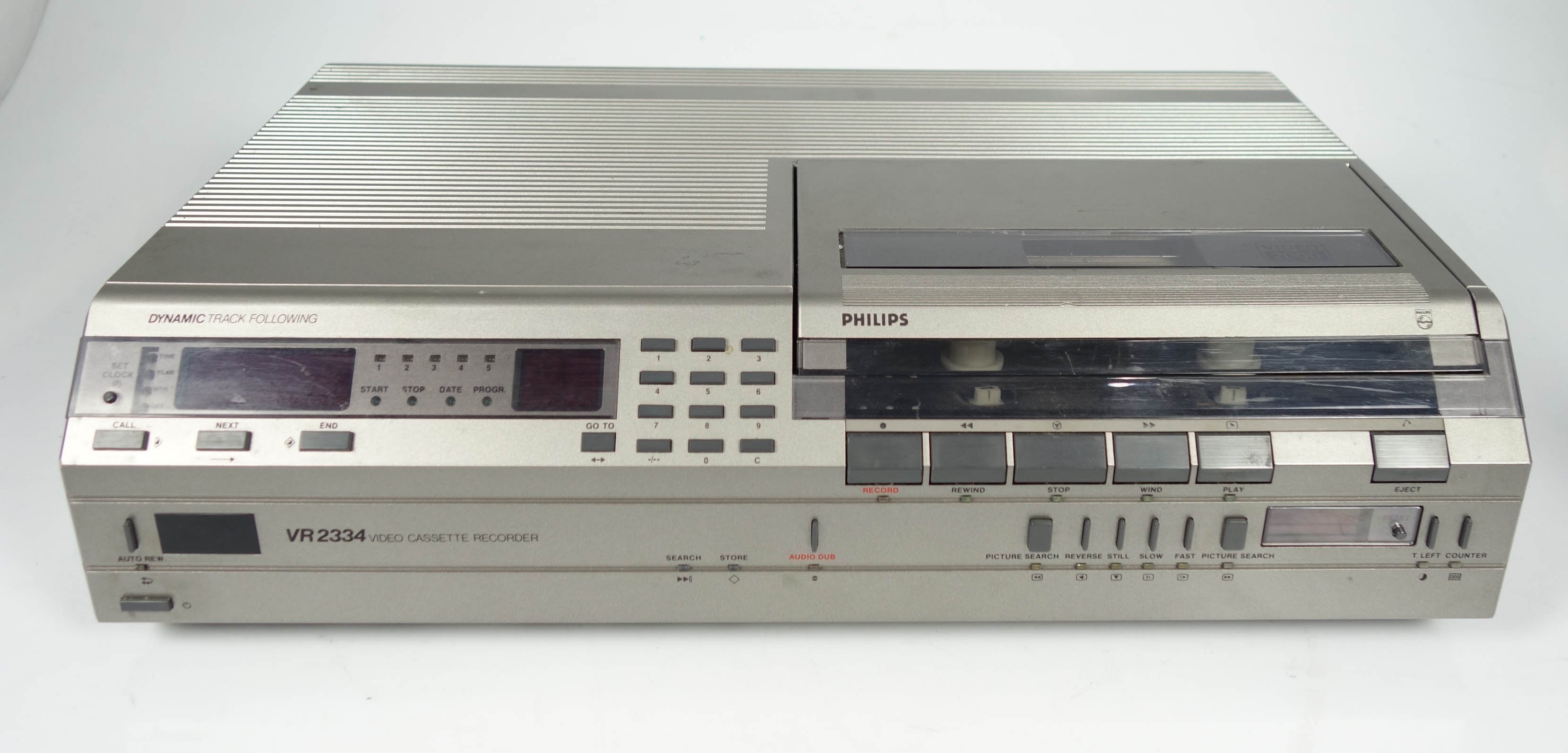 PHILIPS VR 2334 VIDEO 2000 VIDEO RECORDER | eBay
