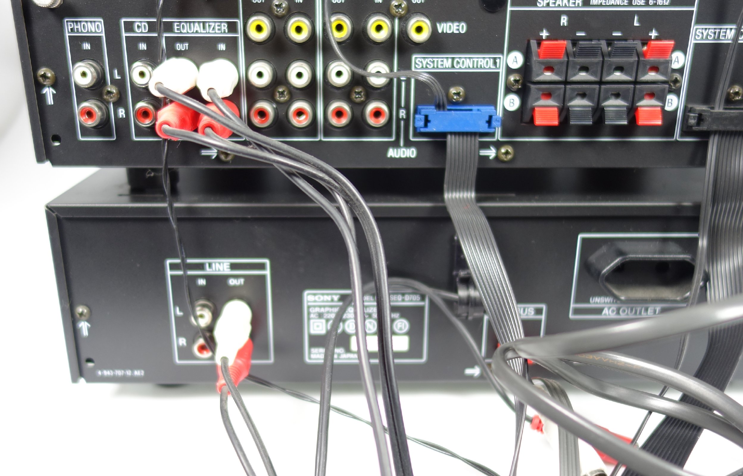 SONY LBT-D705 HI-FI COMPONENT SYSTEM EQUALIZER / TUNER / VERSTÄRKER ...